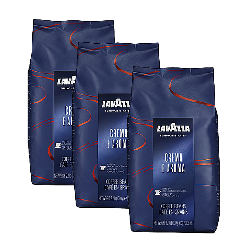 3 ק״ג פולי קפה לוואצה קרמה א ארומה - Lavazza Crema e Aroma – Creama+